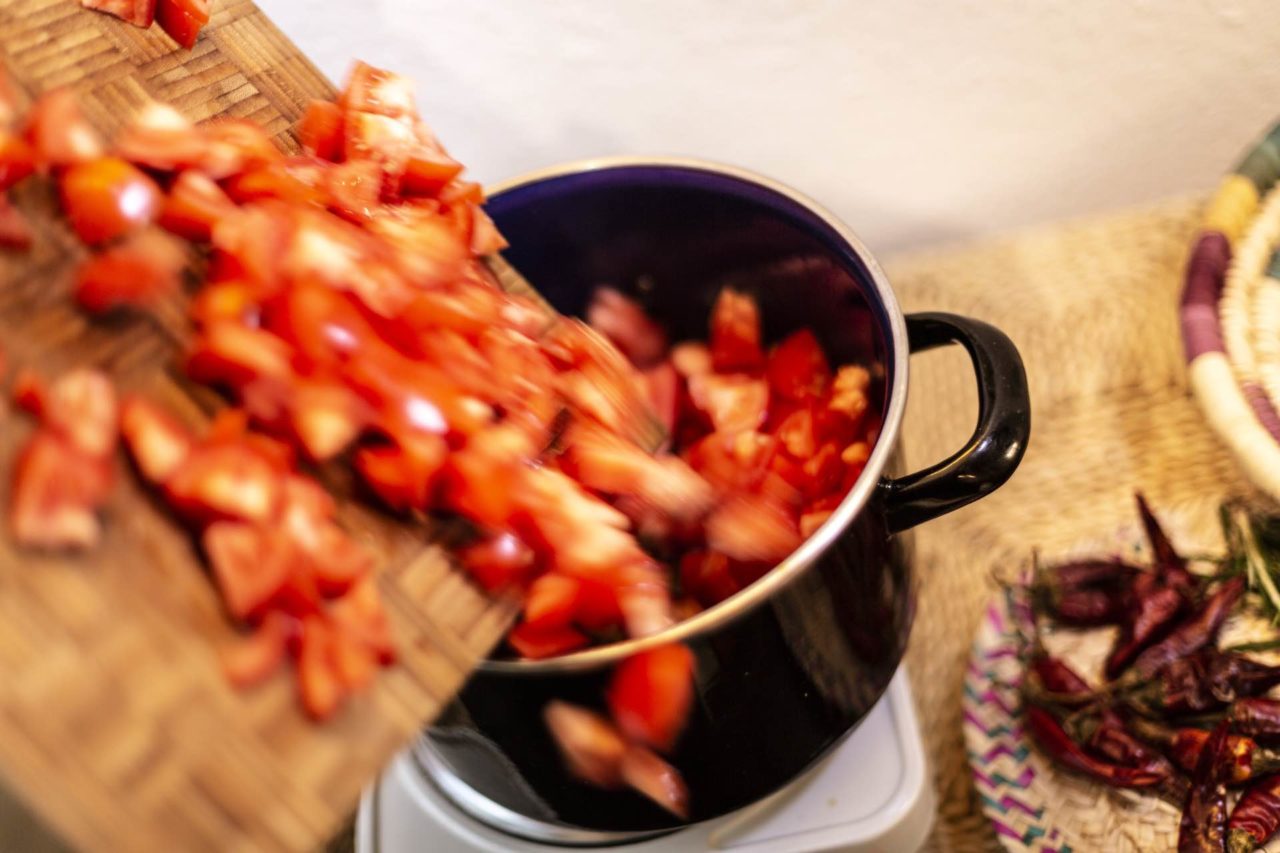 Silsi - scharfe Tomatensauce - Habesha Food